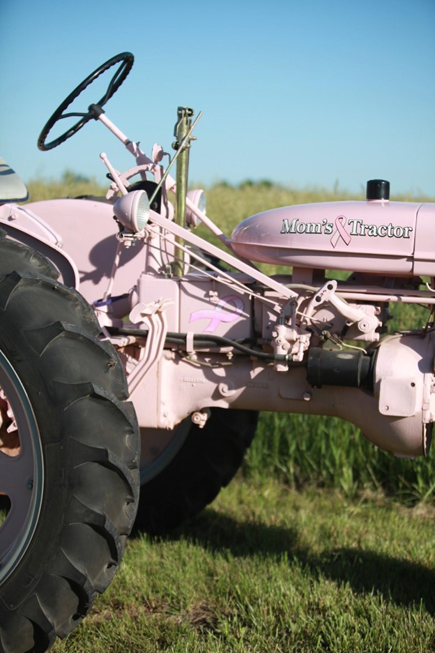 Mom's Pink Tractor